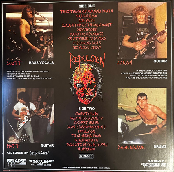 Horrified by Repulsion (Record, 2023) for sale online | eBay