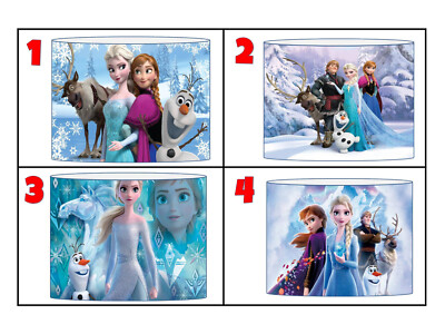 FROZEN DISNEY CEILING LIGHT SHADE OR TABLE LAMPSHADE-4 DESIGNS-3 SIZES ...