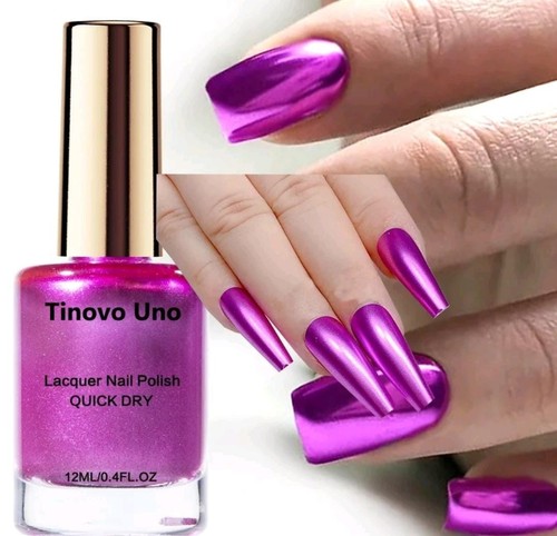 Metallic Nail Polish – Quick Dry, Chrome Shine Finish, Long-Lasting ...