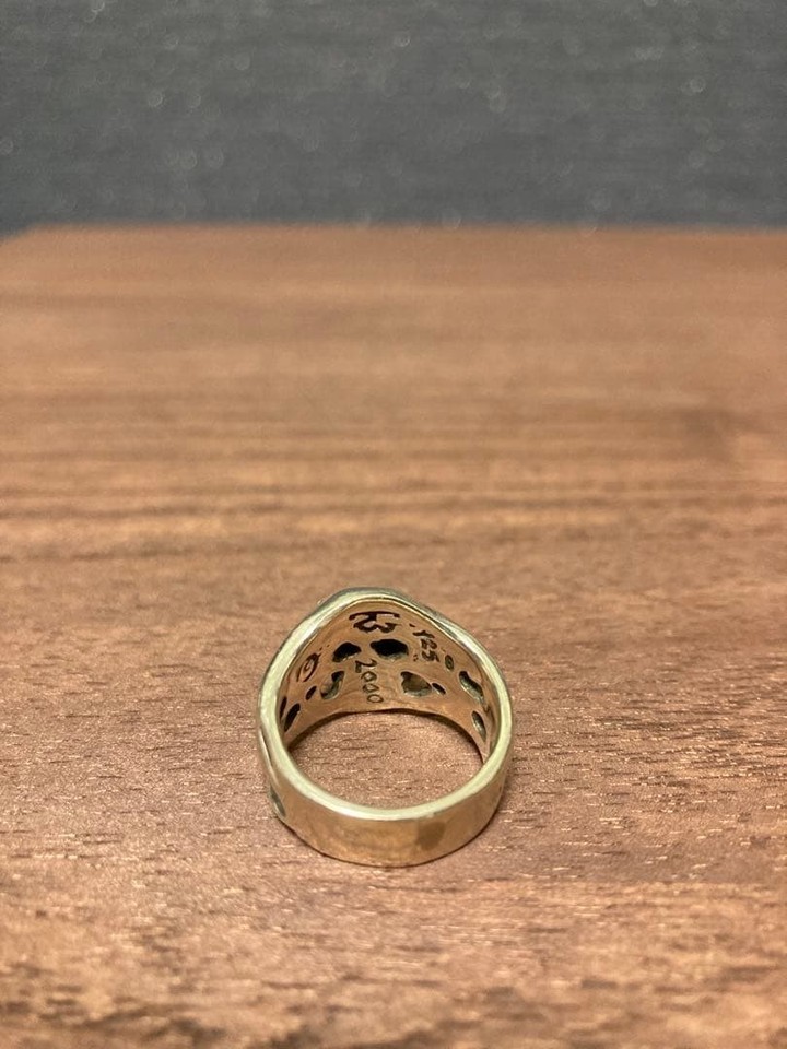 Travis Walker 925 Silver Skull Ring, #1224 US 5.5 | eBay