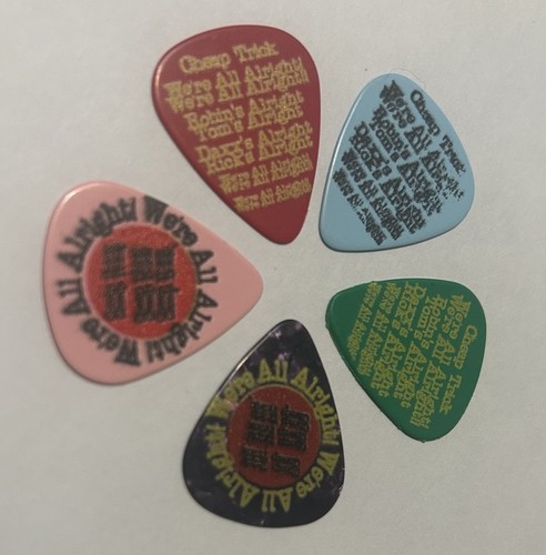 Lot Of 5 Cheap Trick Guitar Picks From Rick Nielsen | eBay