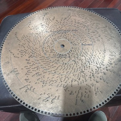 Antique Music Box Tin Disc | eBay