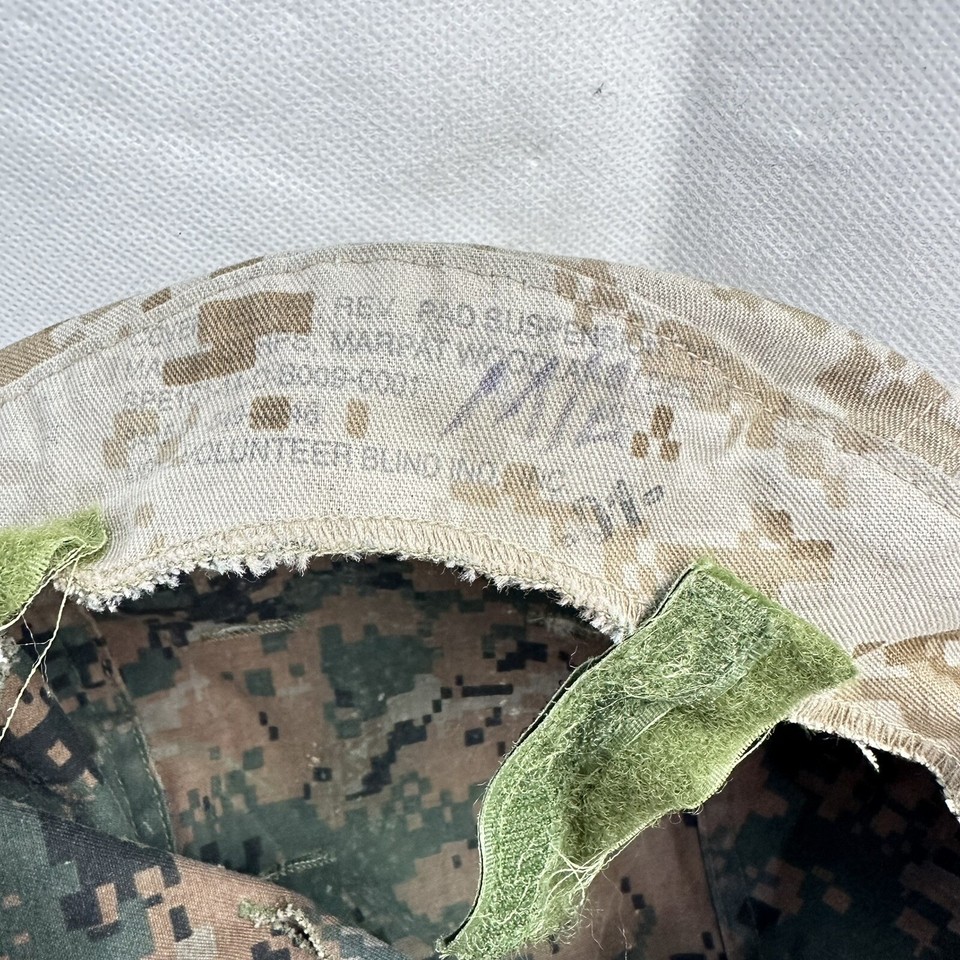 M/L Marines Digital USMC LWH Lightweight Helmet Reversible MARPAT Cover ...