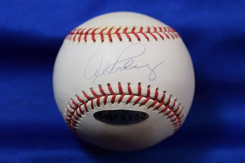 Alex Rodriguez Upper Deck COA Autograph Major League Signed Baseball | eBay