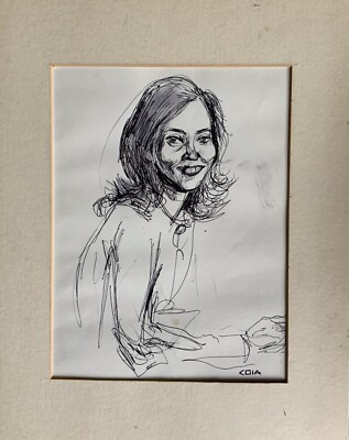 Emilio Coia Original Drawing, Italian, Scottish Artist | eBay UK