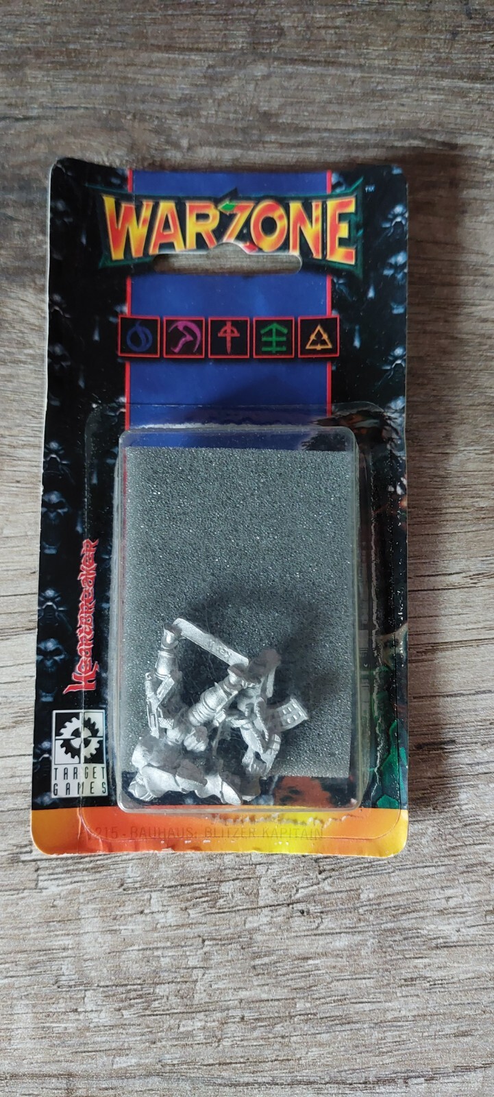 Warzone Mutant Chronicles Bauhaus Blitzer Capitan Tabletop Miniature ...