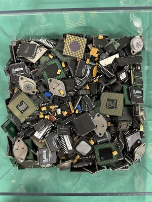 Scrap IC CPU Chips Tantalum Capacitors for Gold Silver & Precious Metal ...