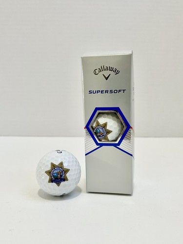 Callaway Super Soft Golf Ball Pack California Highway Patrol CHP Logo ...