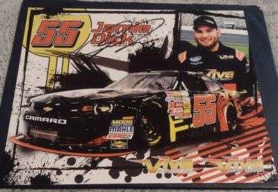 Jamie Dick NASCAR Nationwide Series Driver Autographed Hero Card | eBay