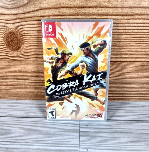 Cobra Kai Karate Kid Saga - Nintendo Switch New Sealed 856131008237 | eBay