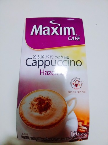 Korea Maxim Cafe Hazelnut Vanilla Mocha Macchiato Instant Flavored ...