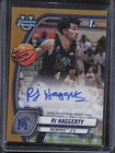 2024-25 Bowman Chrome U PJ Haggerty #59 1st Gold Refractor Auto /50 ...