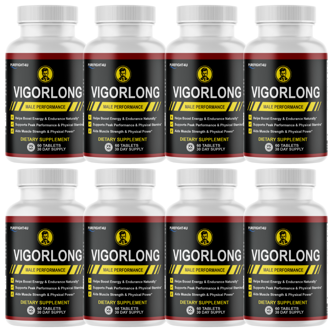 VigorLong Men Supplement Formula for Energy & Stamina, Vigor Long | 8 ...