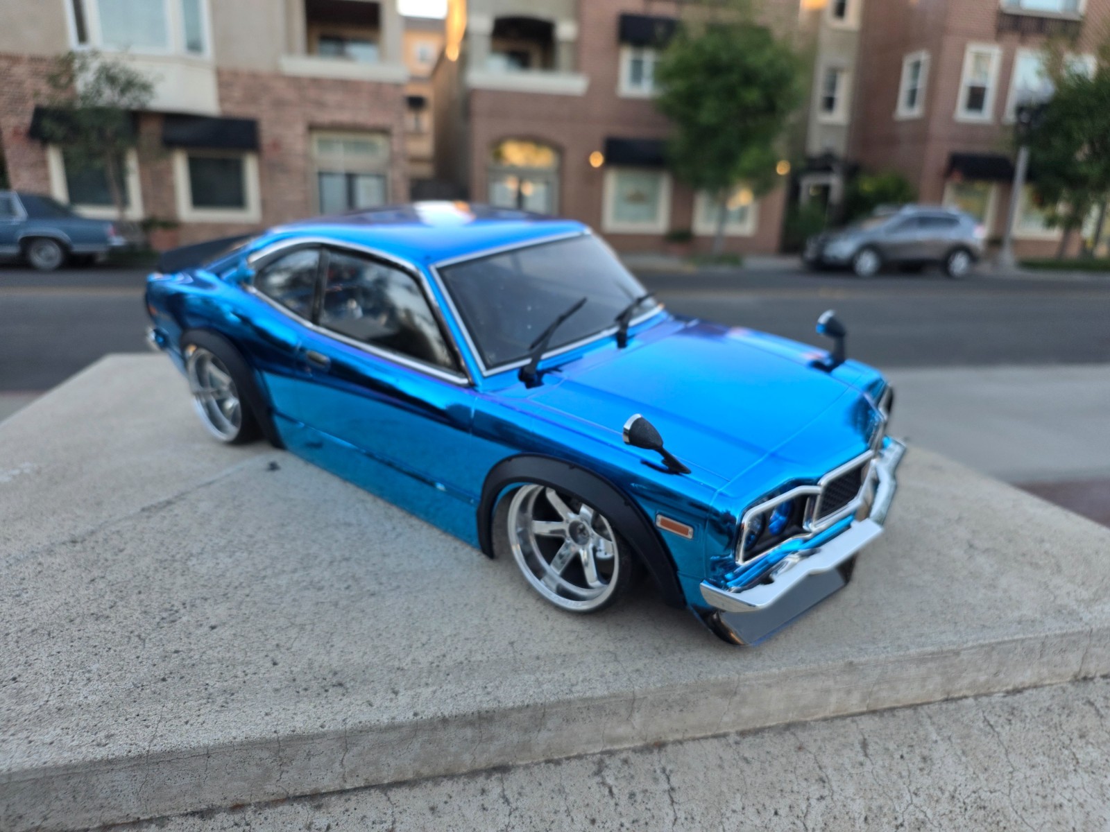 200mm 1/10 Custom Paint MAZDA RX3 4Tec-2 drift RDS DC10 YD2 MST TT02 ...