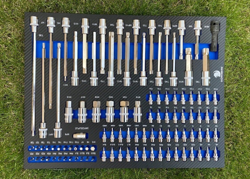 Tools Set in Eva Foam Trays 6 SETS 429pcs New | eBay UK