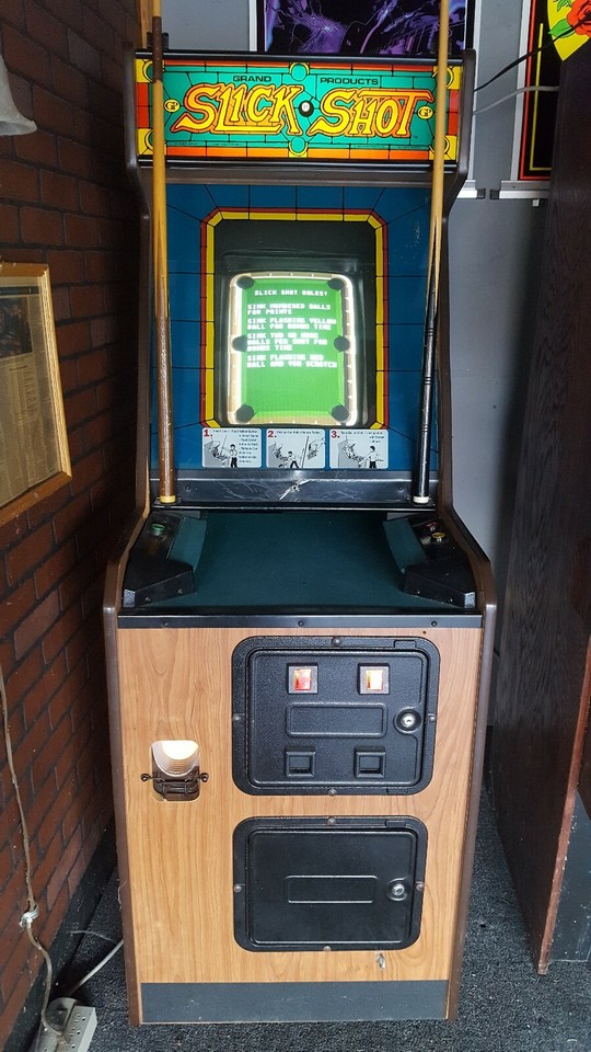 Slick Shot Arcade By Grand Products, original coin op video game ...