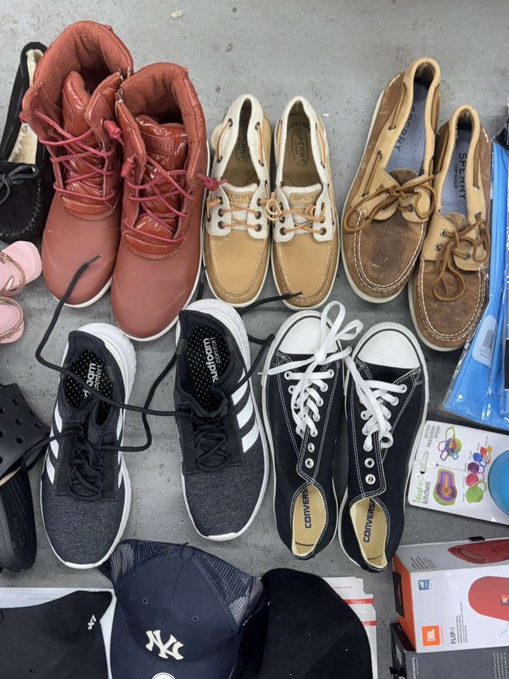 Amazon Wholesale Lot Of 63 Converse Shoes + JBL + Adidas + Crocs ...
