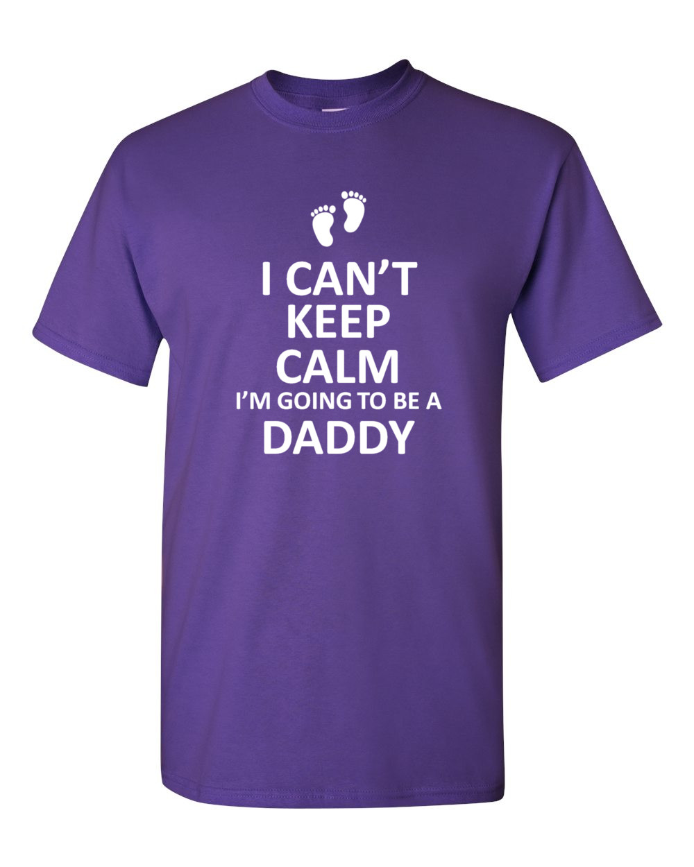 Mens I Can't Keep Calm I'm Going To Be A Daddy Shirt Gift Fathers Day ...