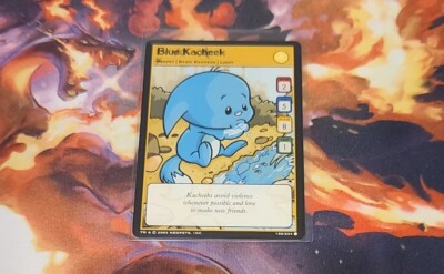 NEOPETS BLUE KACHEEK COMMON BASE SET 158/234 WOTC VINTAGE MINT ...