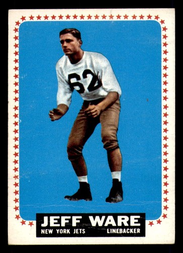 1964 Topps #128 Jeff Ware Very Good NY Jets ID:273209 | eBay