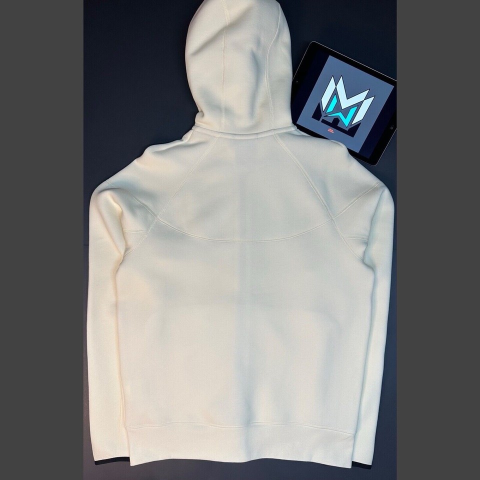 Nike Tech Fleece Windrunner Full-Zip Hoodie Coconut Milk FB7921-113 Men ...