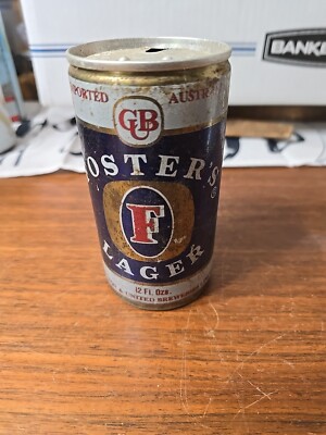 Fosters Lager Beer Can Steel Carlton-United Breweries Australia 740m | eBay