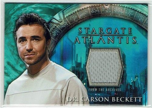 Stargate Atlantis Season 1 Costume Prop Relic Card Dr Carson Beckett | eBay