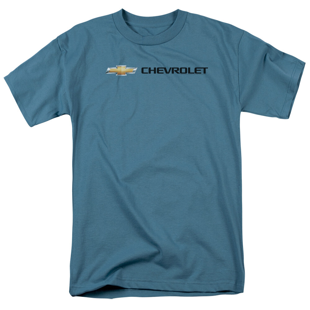 Chevrolet Chevy Bowtie Front General Motos Cars Licensed Adult T-Shirt ...