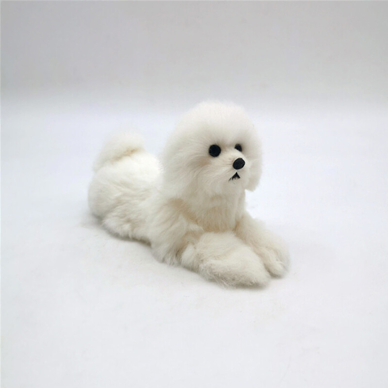 Cute Plush Dog Doll Simulation Dog Stuffed Animal Toys Super Realistic ...