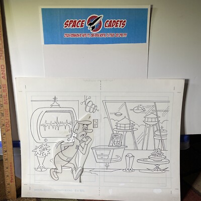 Original Nate Butler Art Page Jetsons Vacation On Jupiter Page 2 And 3 ...