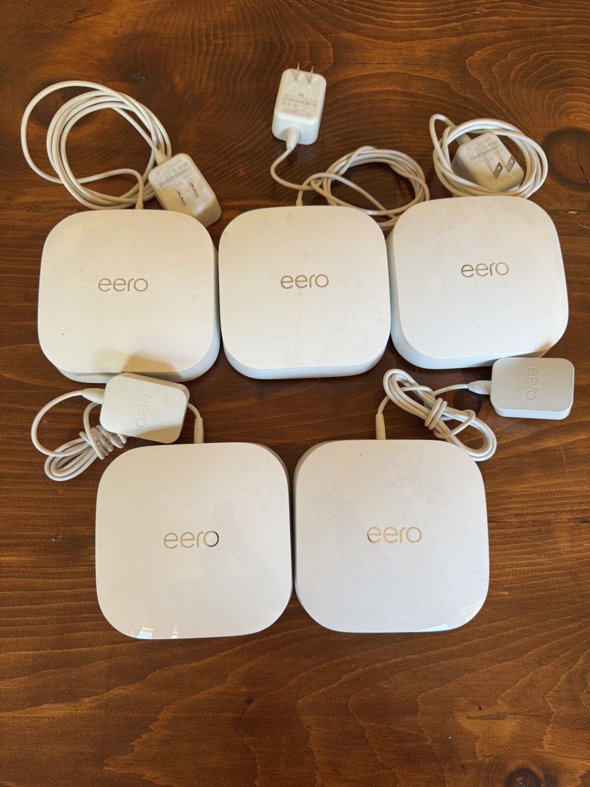 Eero Pro 6E Tri-Band Mesh Wi-Fi 6E S010001 - Lot Of 5 | eBay