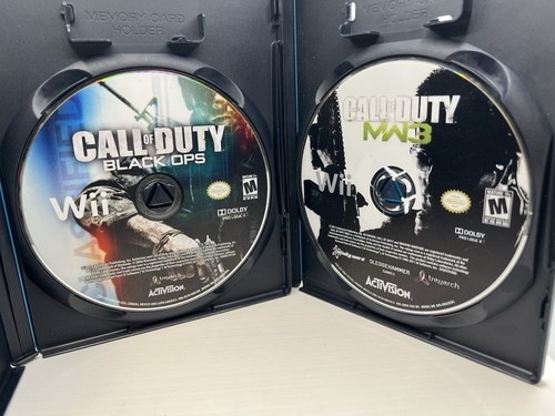 Call of Duty Wii Bundle/Lot: Black Ops & Modern Warfare 3 MW3 | eBay