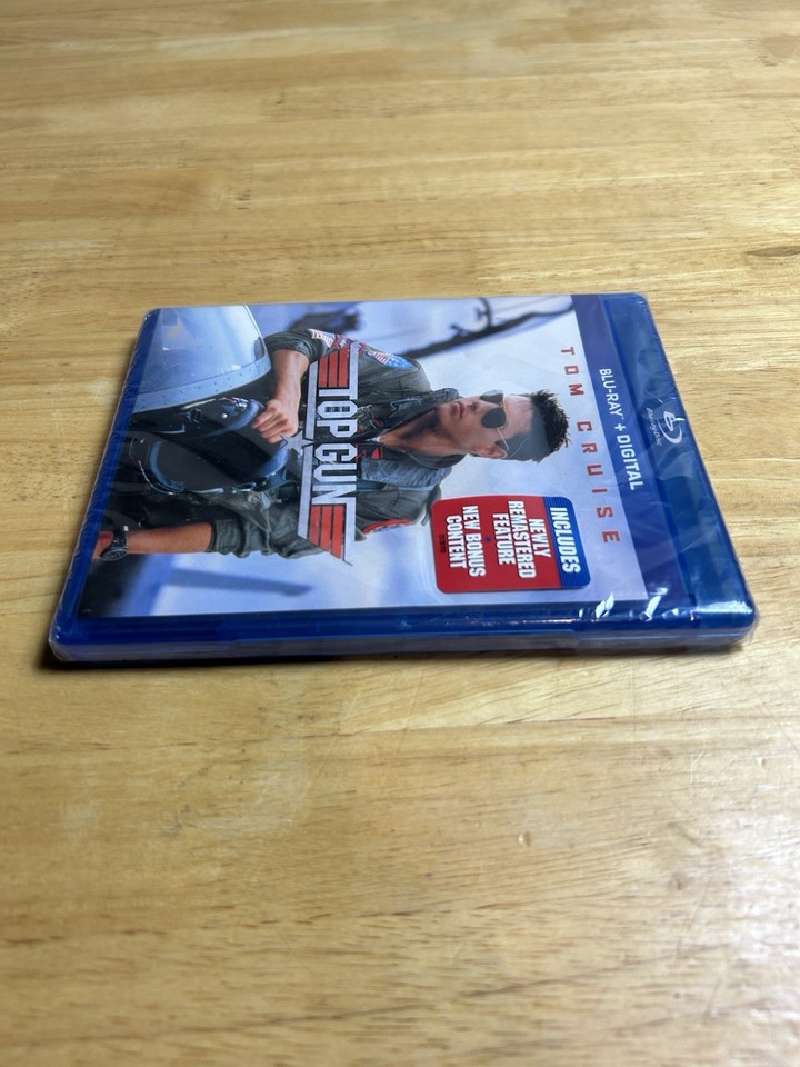Top Gun (Blu-ray + Digital) NEW! & Sealed, Newly Remastered Features ...