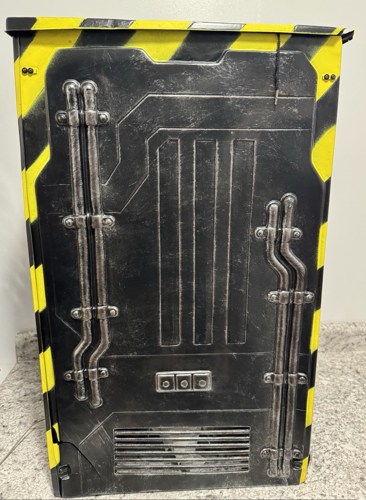 Spirit Halloween Cryo Chamber Corpse Animatronic - LED, Fog Compatible ...