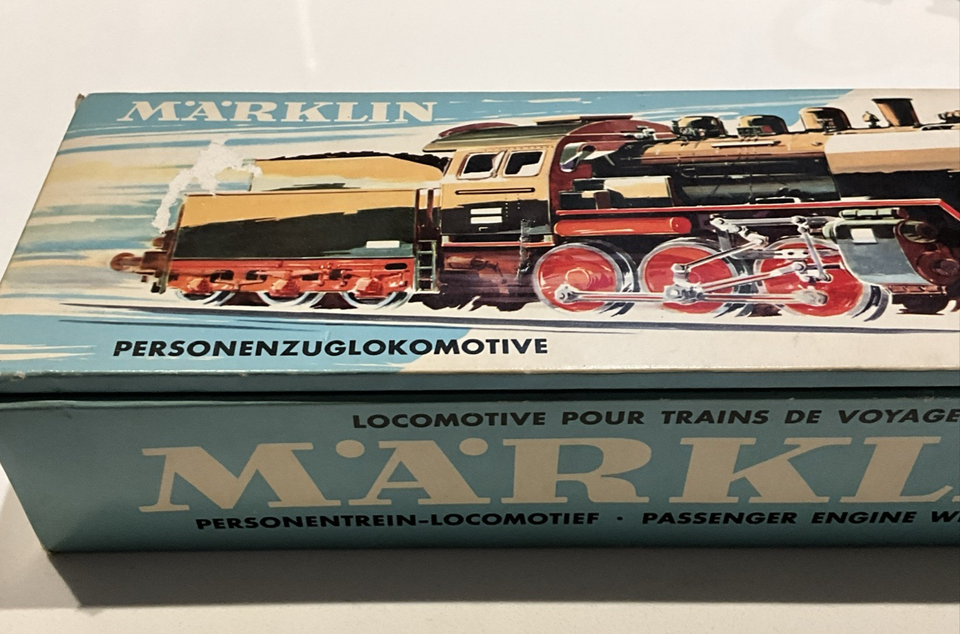 1959 Marklin Locomotive Passenger Engine & Tender # 3003 West Germany ...