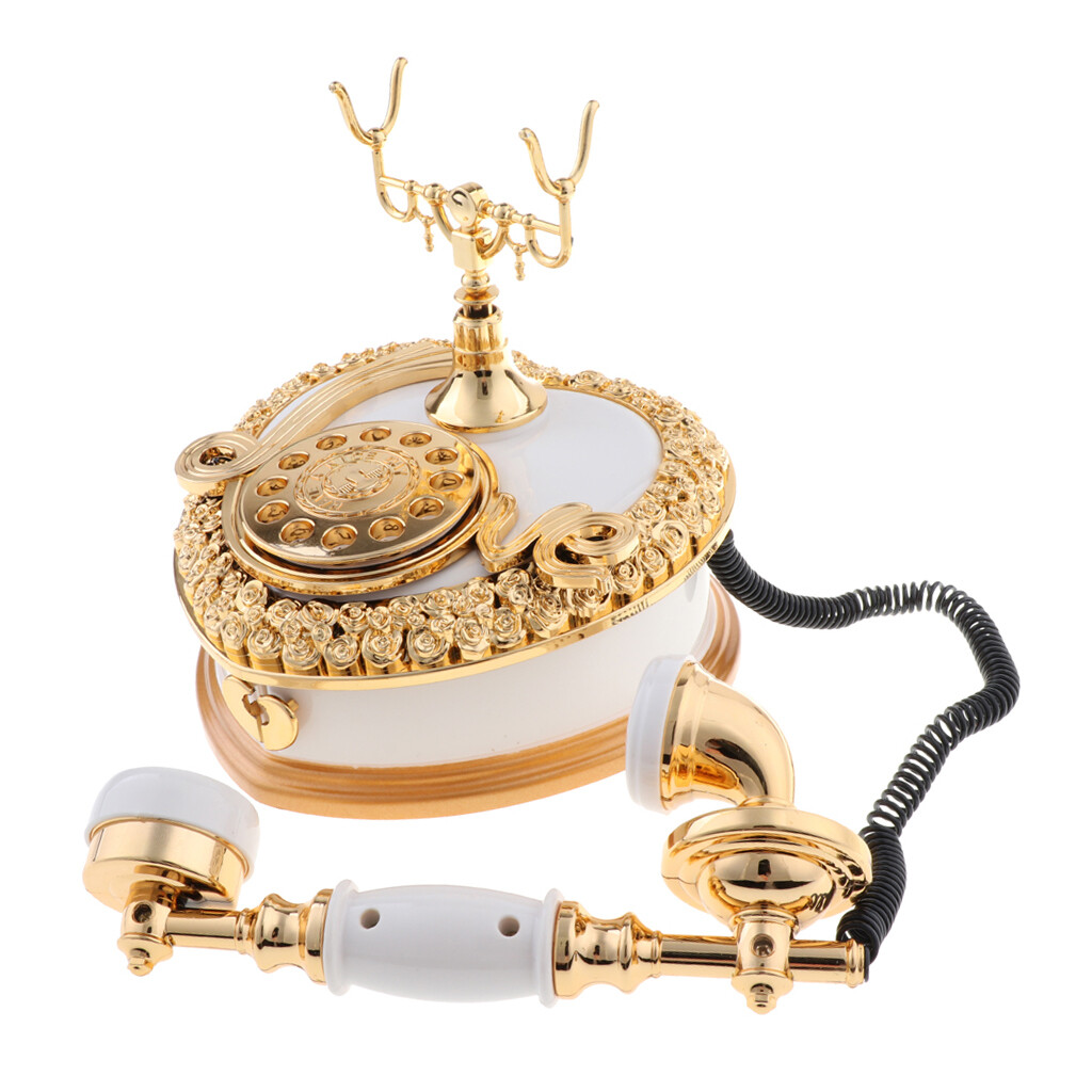 Classical Telephone Retro Jewelry Organizer Box Gifts Toy | eBay
