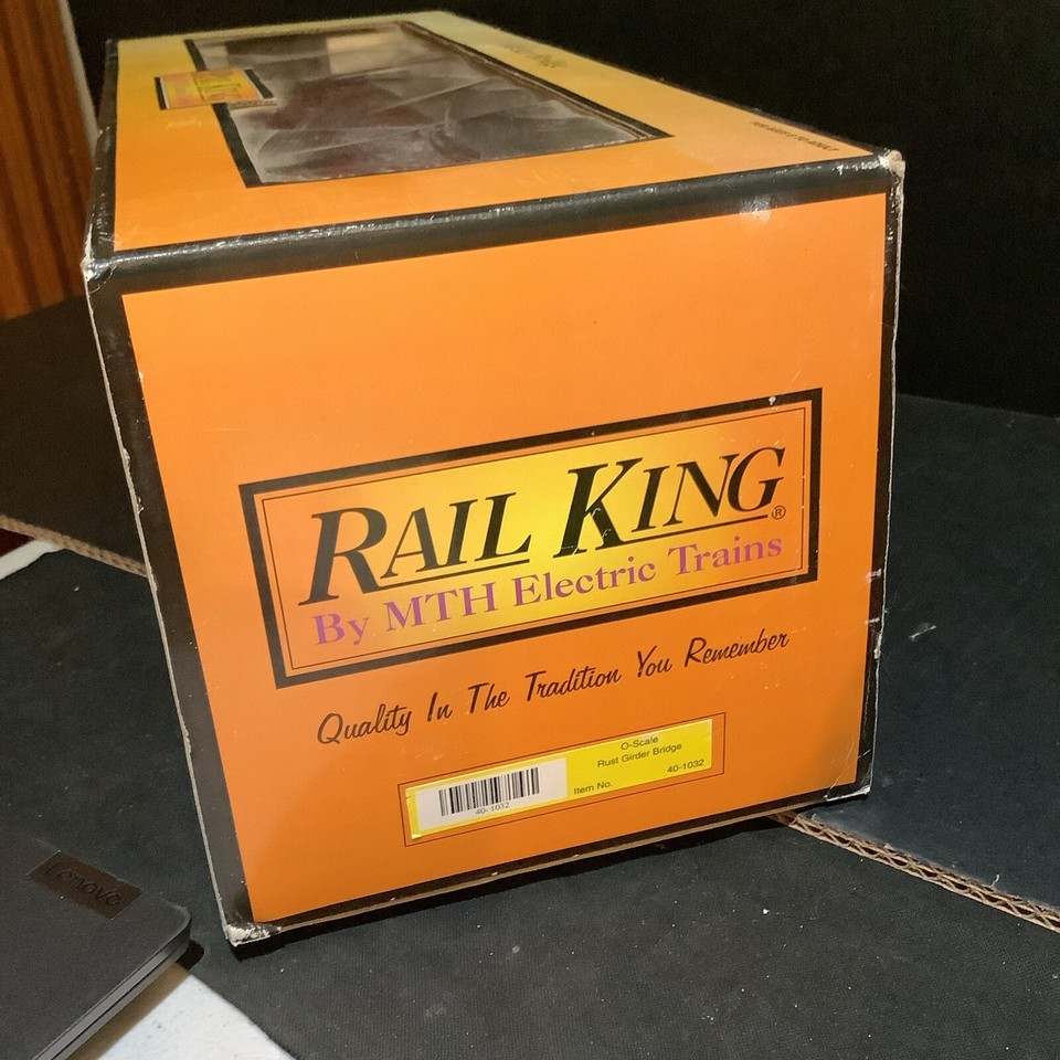 MTH 40-1048 Elevated SUBWAY GIRDER BRIDGE w/2 Trestle Piers O-Gauge ...