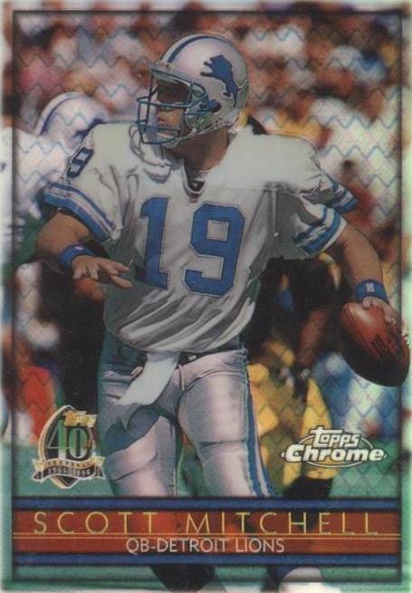 1996 Topps Chrome - Scott Mitchell #101 Refractor for sale online | eBay