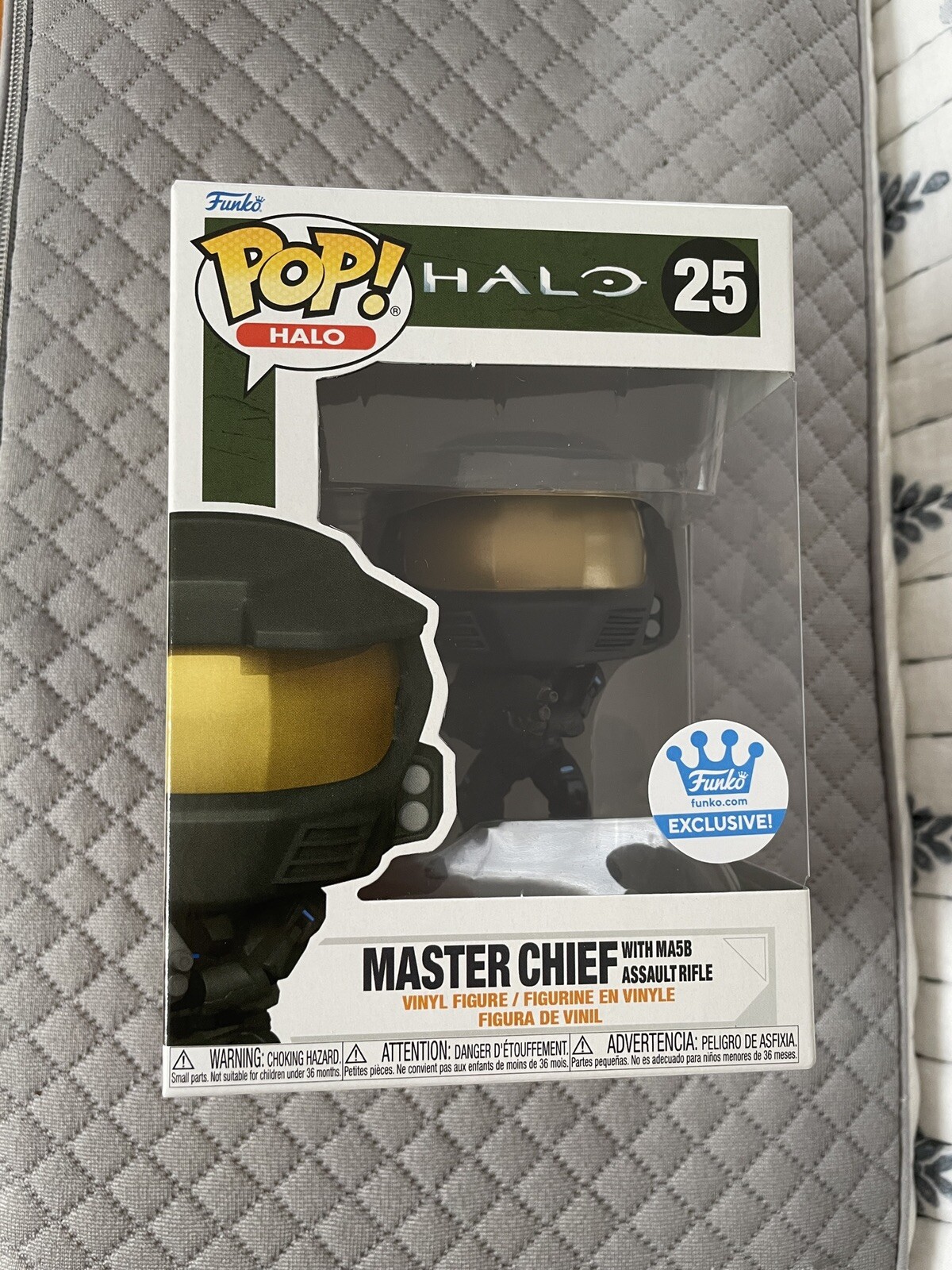 Funko Pop! Halo Master Chief with MA5B #25 Funko Shop Exclusive *IN ...