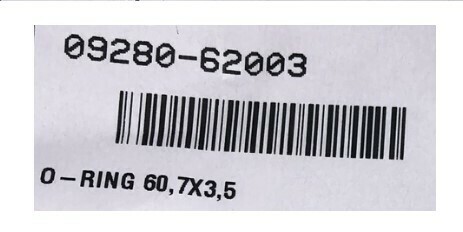 Genuine Suzuki Pump O-Ring 09280-62003 | eBay Australia