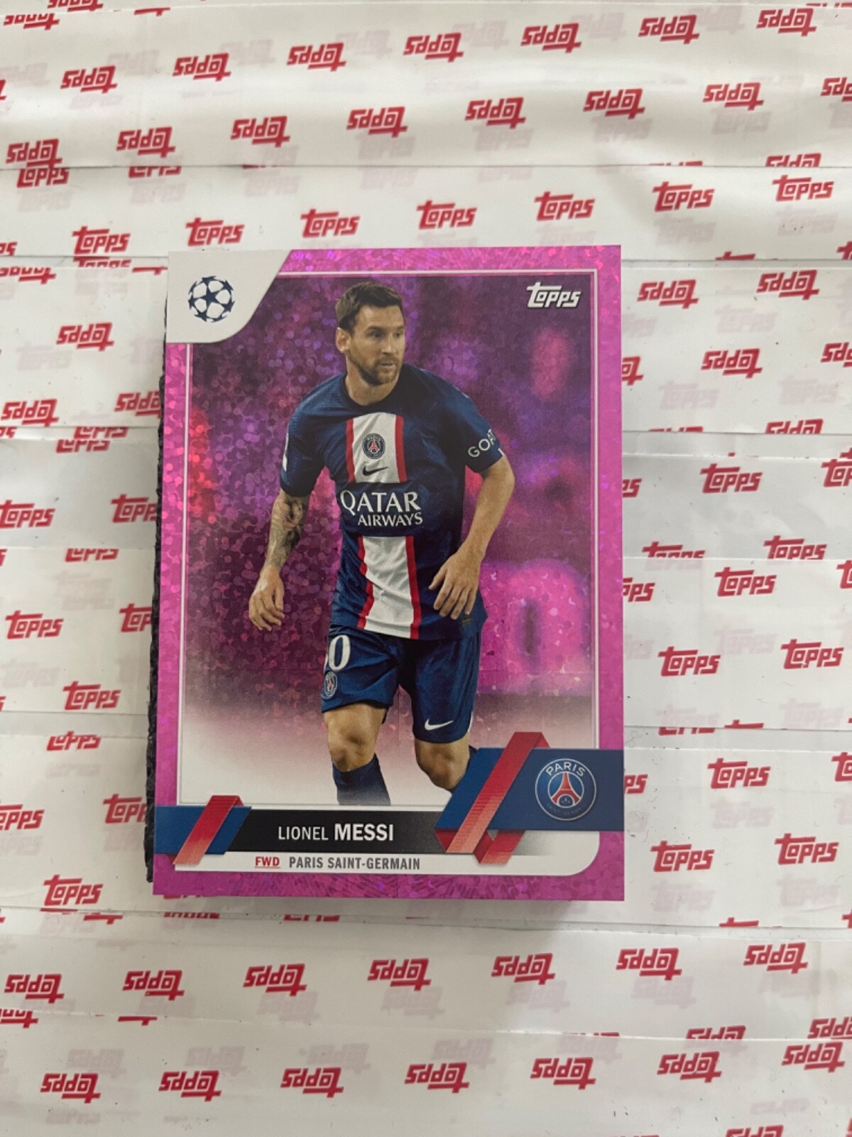 2022-23 Topps UCL Lionel Messi Pink -Diamond #1 PSG | eBay