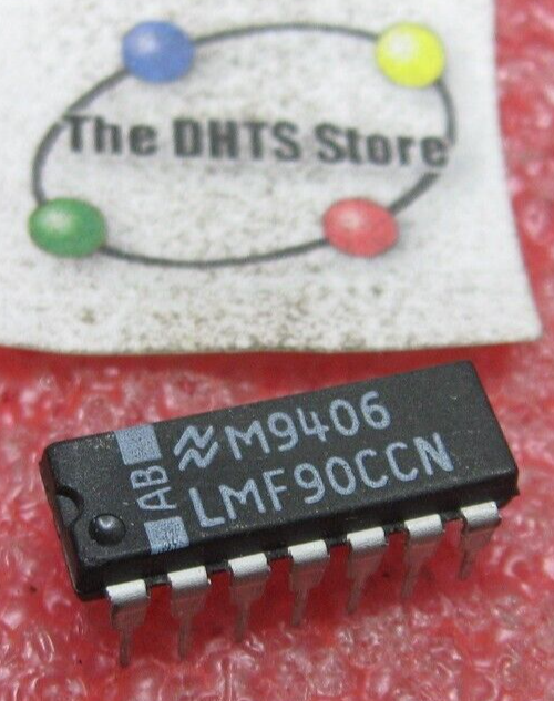 LMF90CCN National Semiconductor Switched Capacitor Filter IC - NOS Qty ...