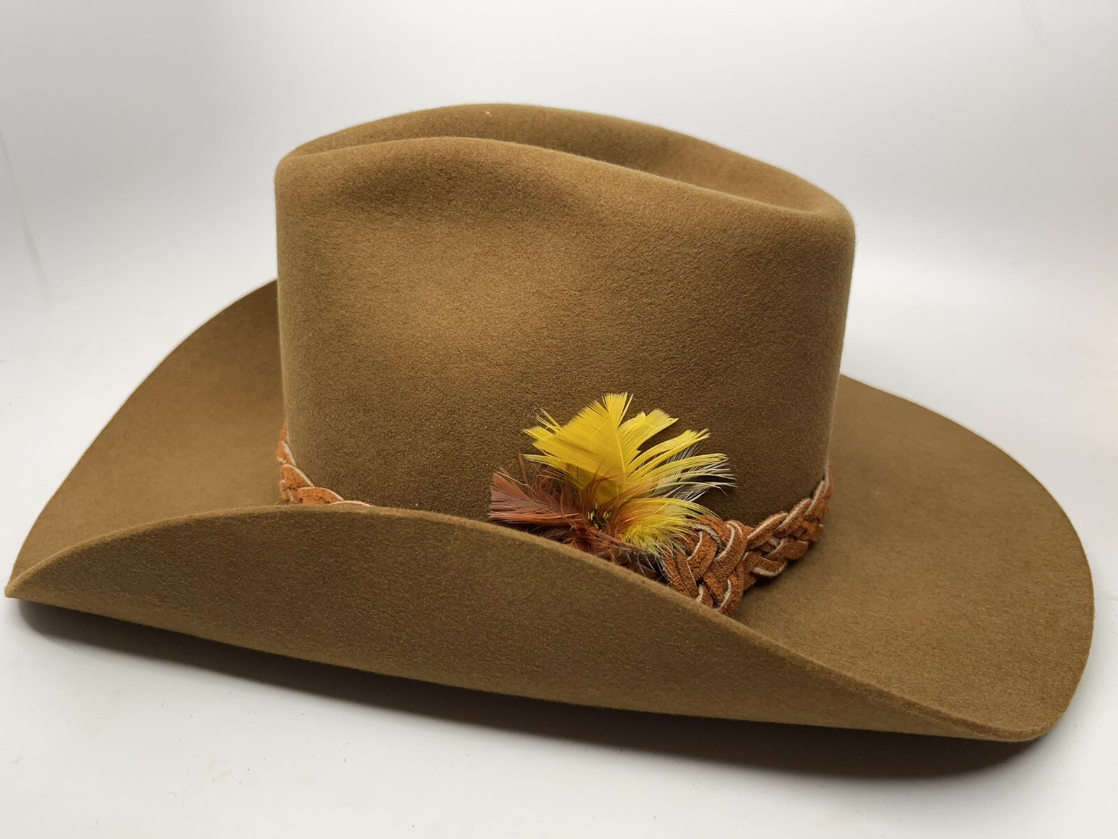 Beaver Hats Ten X The Outfitter Imported Fur Brown We… - Gem