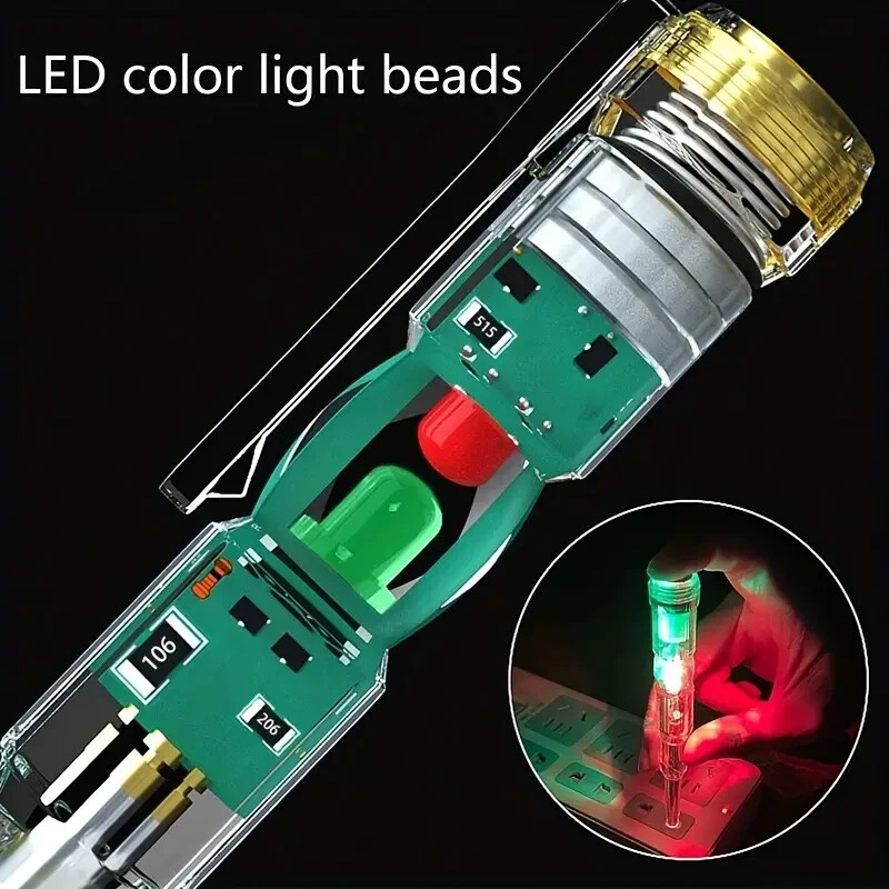 2 Pack LED Light Up Waterproof Voltage Tester Pen. USA. Fast Ship! | eBay