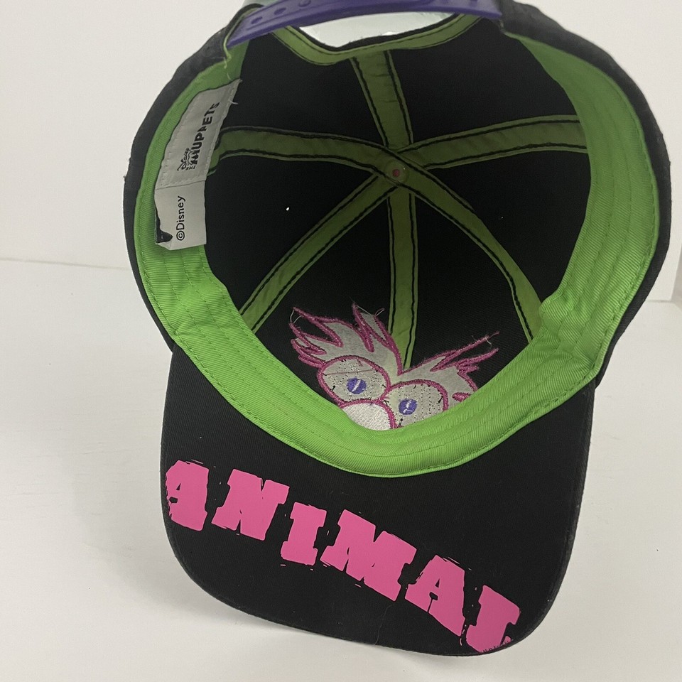 Disney The Muppets Animal Snapback Graphic Hat Cap Adjustable Neon Pink ...