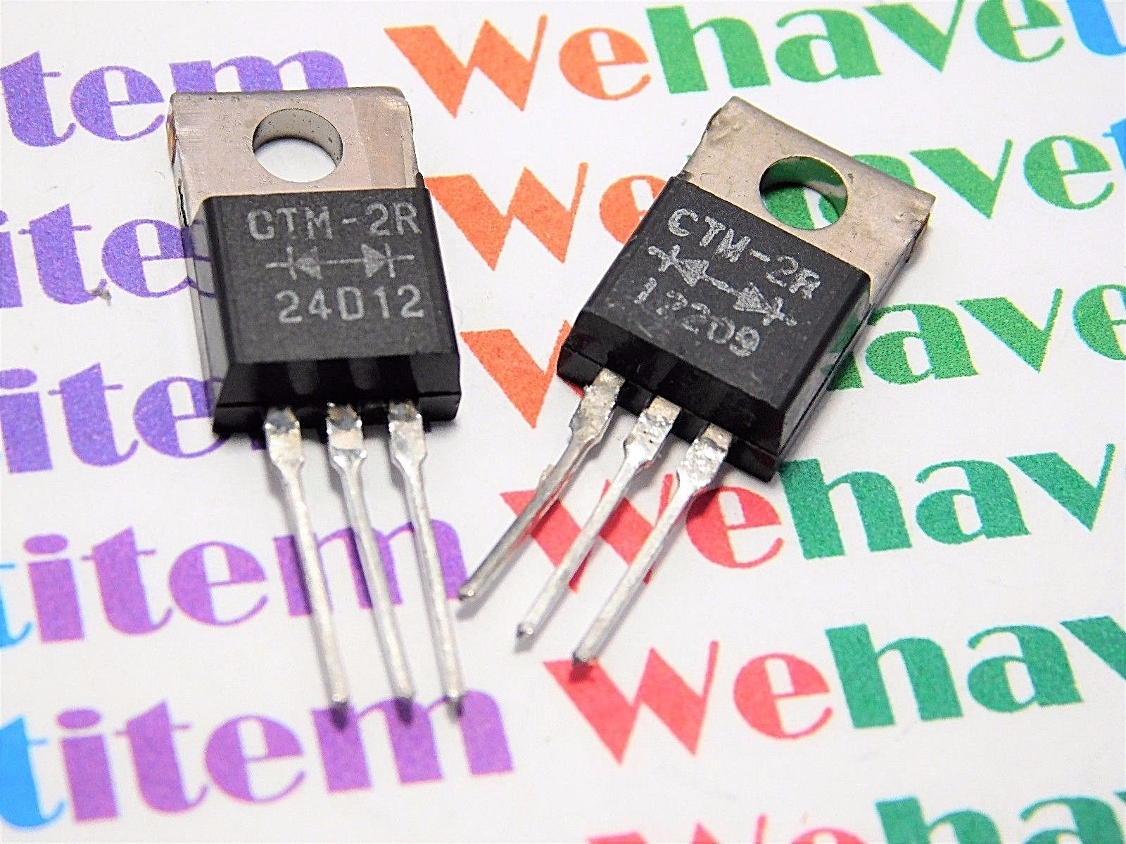 CTM-2R / DUAL DIODE / TO220 / 2 PIECES (qzty) | eBay