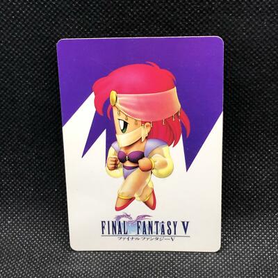 Lenna No. 31 FF5 Final Fantasy 5 Card Very Rare Square 1992 From Japan ...