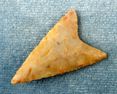 Old Authentic 1 3/8 inch Yadkin Triangular Point Old-Time Missouri ...