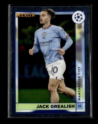 2022-23 Topps Merlin Chrome Jack Grealish Manchester City | eBay