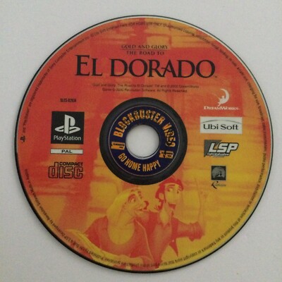 PS1 Gold And Glory The Road To El Dorado PLAYSTATION 1 Sony AUS PAL ...
